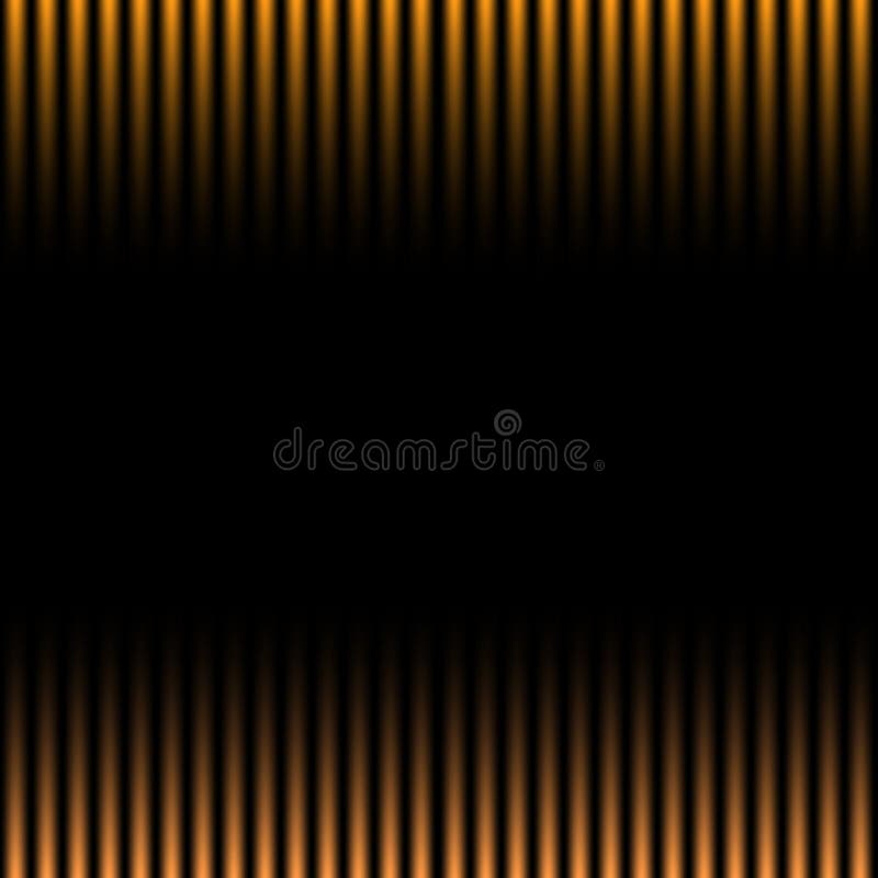 Orange and Black Gradation Striped Pattern Background with Space Stock ...