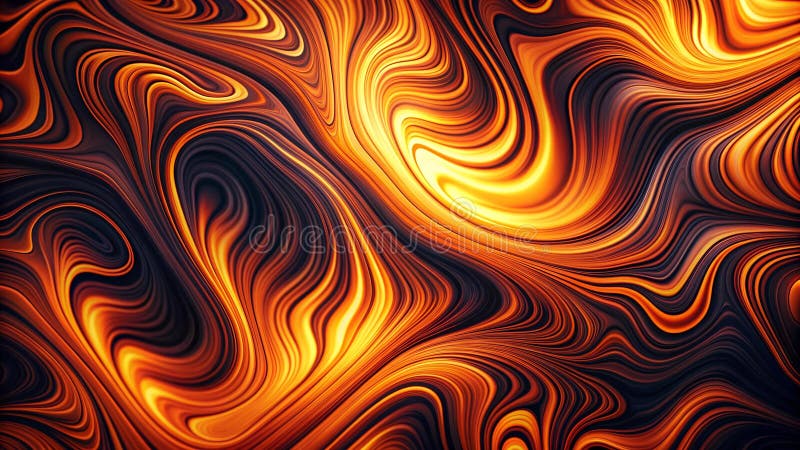 Orange and Black Gradient with Distorted Textures Generative AI Stock ...