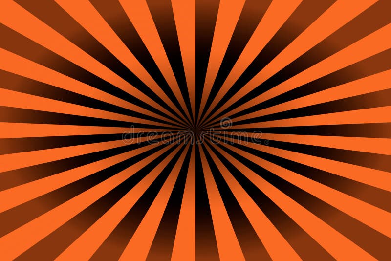 Orange and Black Starburst Background Stock Illustration - Illustration ...