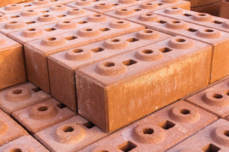 Orange Block Wall Could Be Used for Background Texture Stock Image ...