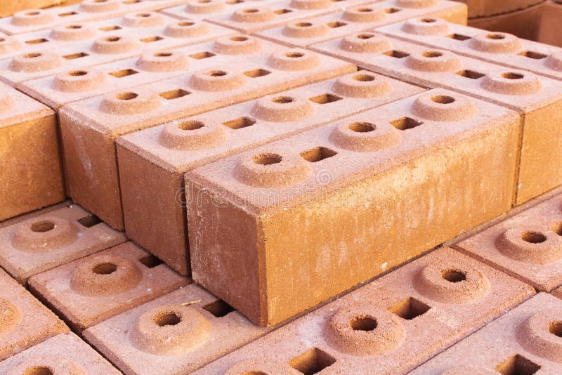 Orange Block Wall Could Be Used for Background Texture Stock Photo ...