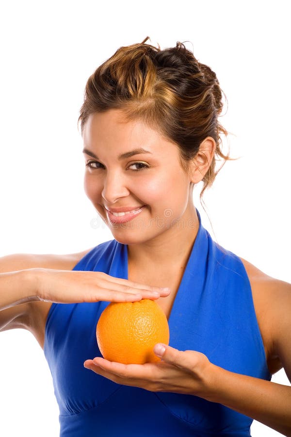 Orange & Blue 2 stock image. Image of breakfast, teenager - 3305547