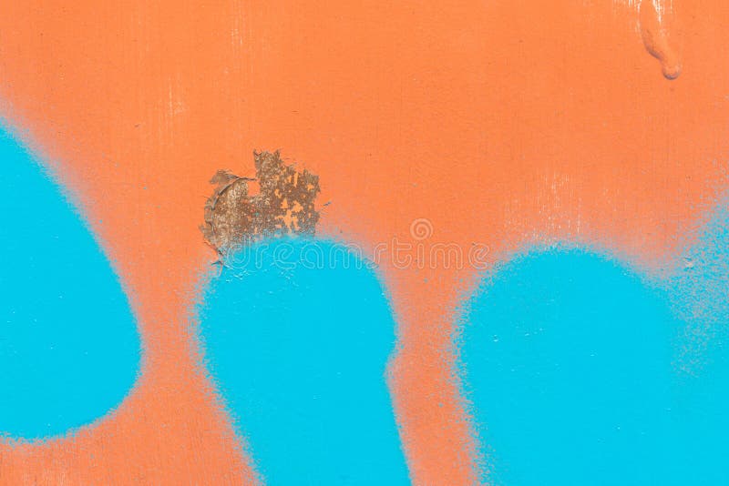 Orange and Blue Background stock photo. Image of rusty - 80417828