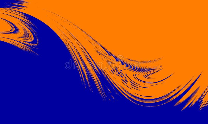 Orange and Blue Background. Black and White Dissolve Halftone Grunge ...