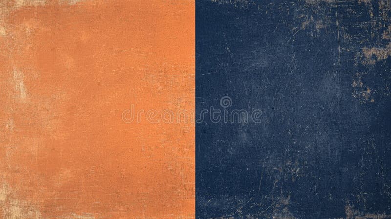 Orange and Blue Distressed Background Textures are Combined To Create a ...