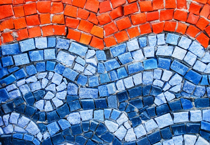 Smalt Tiles of Different Colors Stock Image - Image of colorful, yellow ...