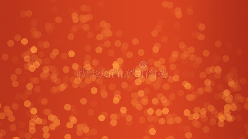 Orange Bokeh for Background Texture Overlays. Magic Glitter Stock Photo ...