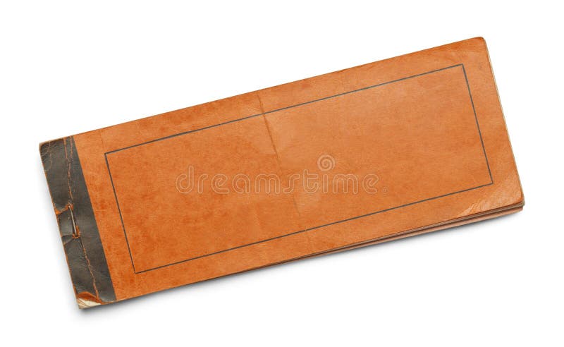 Orange Booklet stock photo. Image of copy, check, order - 47794678