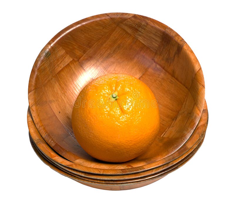 Orange in a Bowl stock photo. Image of containers, soup - 12434704