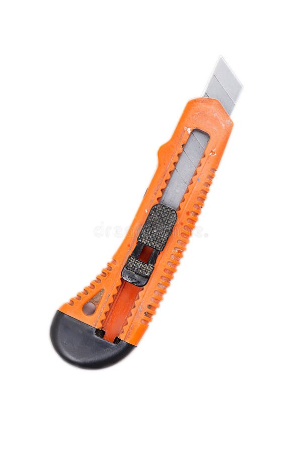 Blue Box Cutter stock image. Image of tool, tools, edge - 11367