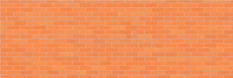 Orange Brick Wall Abstract Background. Texture of Bricks. Decorative ...