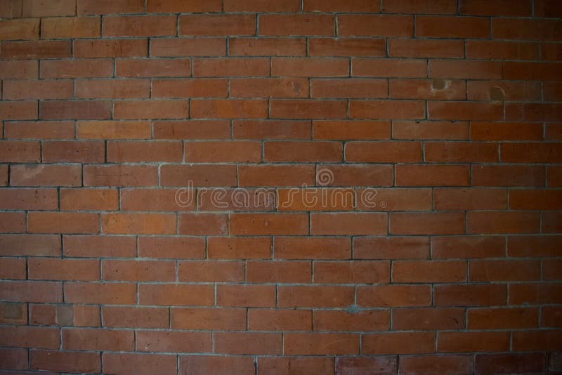 Orange brick wall stock photo. Image of dull, brick, grid - 53922450