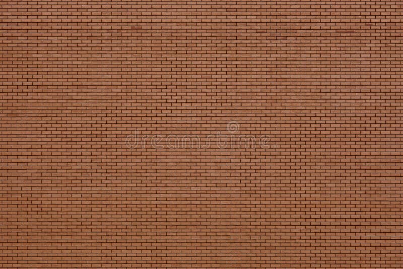 Orange Brick Wall Facade. Construction Material Stock Image - Image of ...