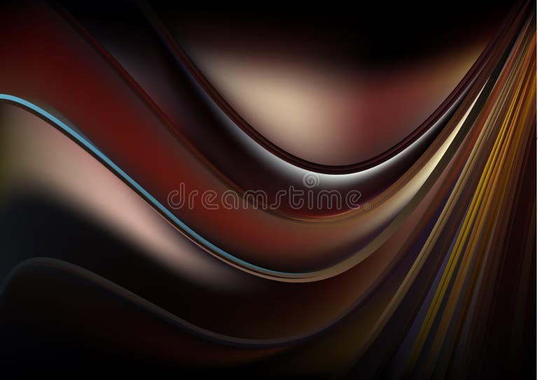 Orange Brown Abstract Background Vector Illustration Design Stock ...