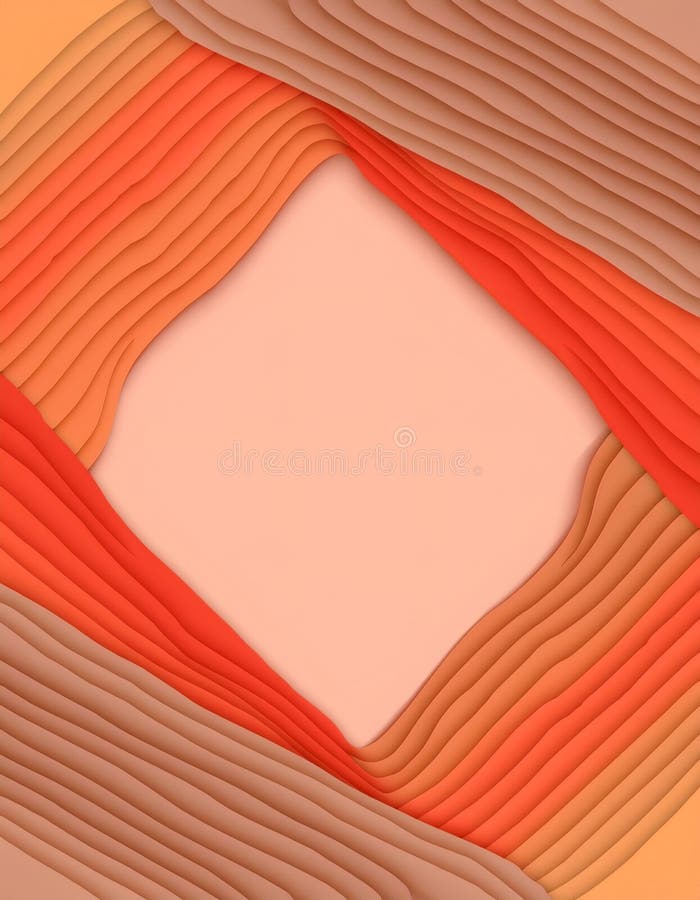 Abstract Curved Lines Creating a Diamond Shape with Copy Space Forming ...