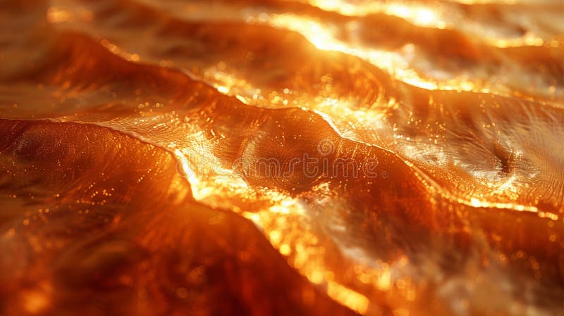 Orange Brushed Metal Texture Premium Photo | Colorful Shiny Brushed