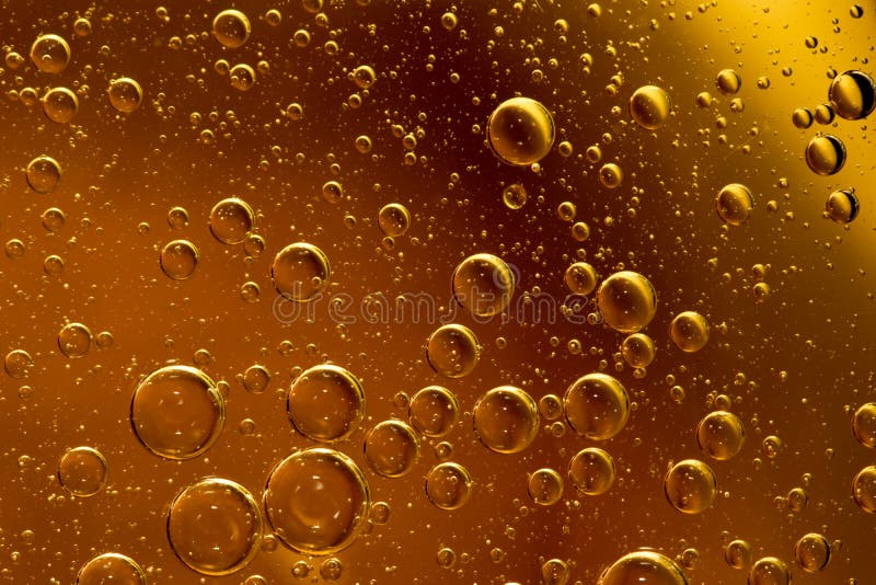 Orange bubbles stock image. Image of detail, closeup - 48141337