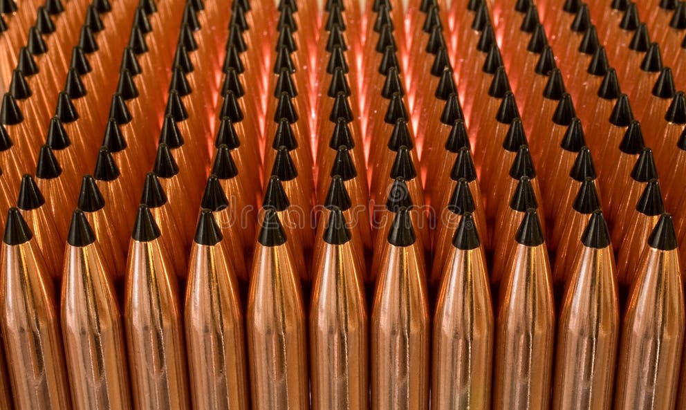 Orange bullets stock photo. Image of control, ammo, shooting - 9173290