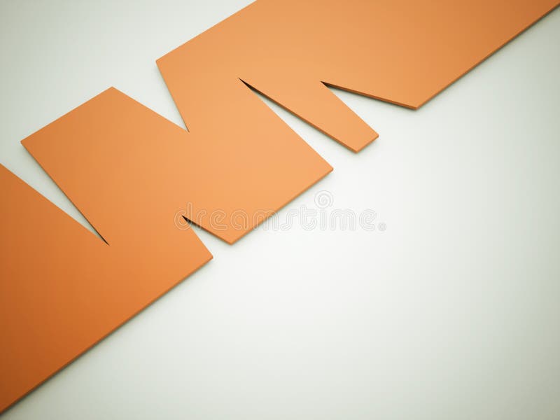 Orange Business Card Concept Stock Illustration - Illustration of card ...