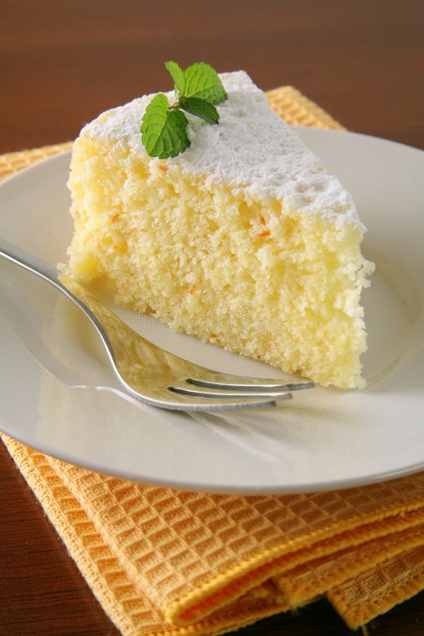 Orange cake and tea stock image. Image of celebration - 3220995