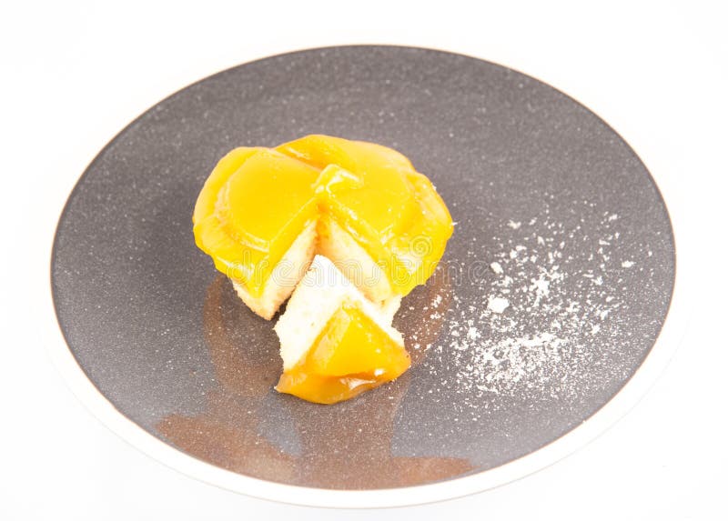 Orange cake stock photo. Image of decoration, holiday - 30784348