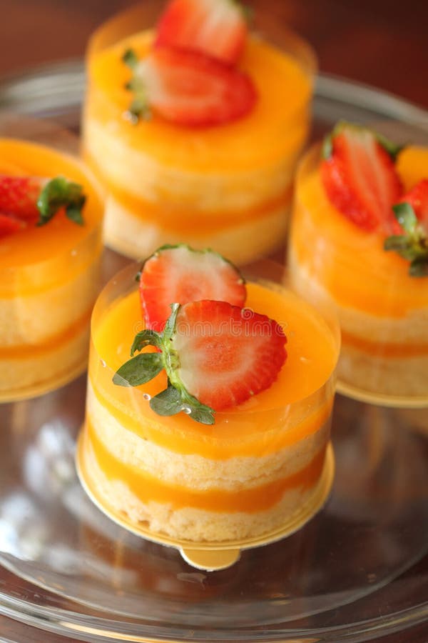 Orange cakes stock image. Image of gourmet, sugar, cake - 25313823