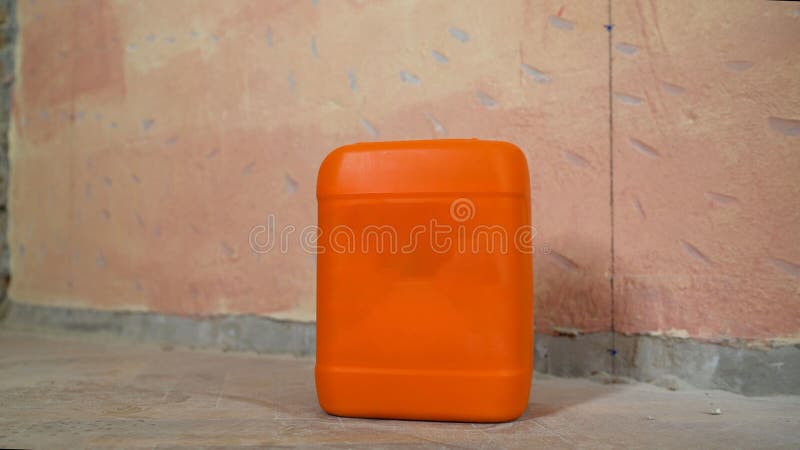 Orange Canister for Priming. Orange Canister without Logos on the ...