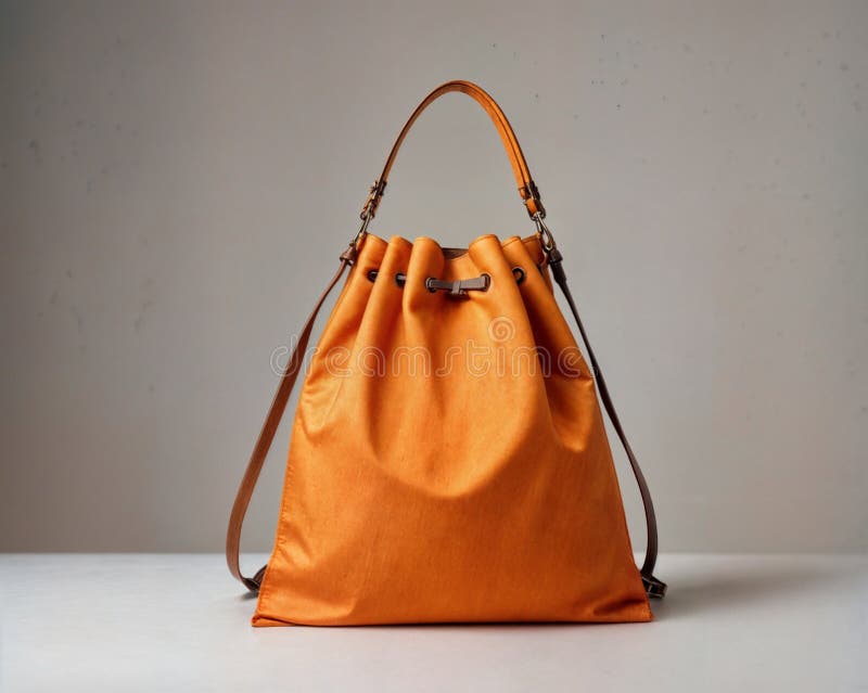 Orange Canvas Bag Handle Brown Rope Stock Photos - Free & Royalty-Free ...