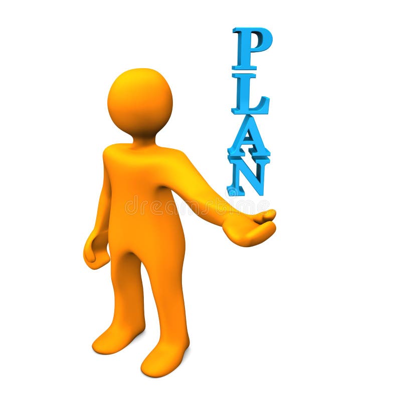 Manikin Plan stock illustration. Illustration of plan - 30140377