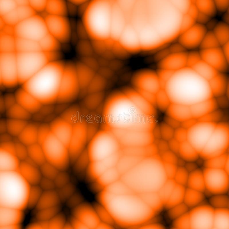 Orange cells stock illustration. Illustration of magnify - 28796100