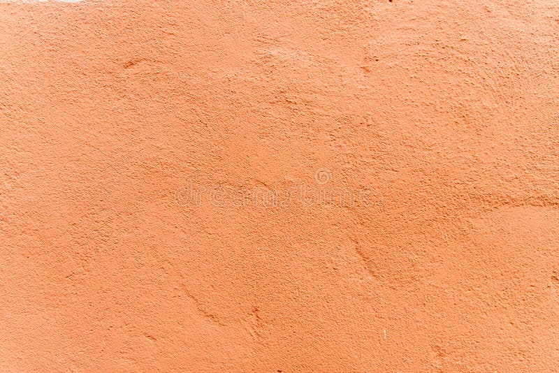 Orange Cement Wall Texture Background Stock Photo - Image of detail ...