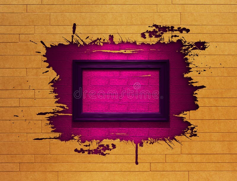 Orange ceramiÑ tile stock illustration. Illustration of backgrounds ...