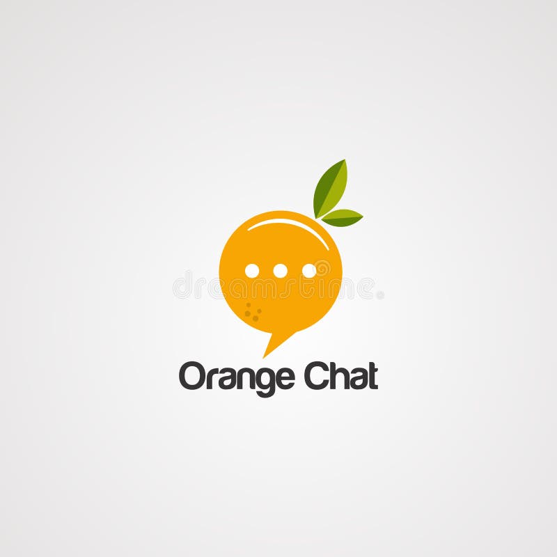Chat Color with Colorful Bubble Box Logo Vector, Icon, Element, and ...