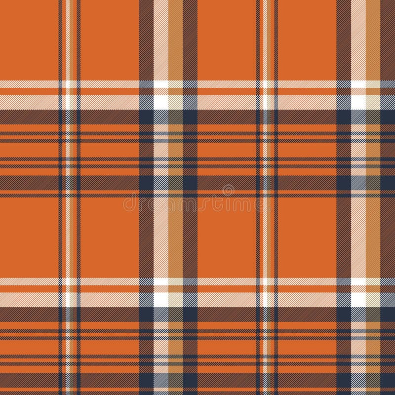 Orange Check Plaid Seamless Fabric Texture Stock Vector - Illustration ... Orange Check Plaid Seamless Fabric Texture Stock Vector - Illustration ...