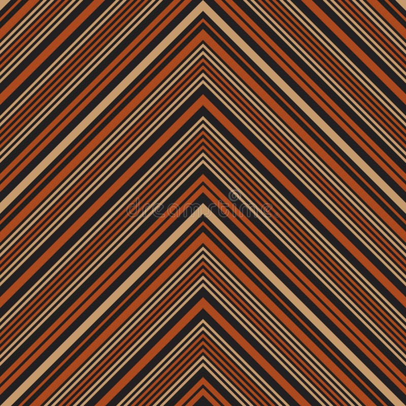 Orange Chevron Diagonal Stripes Seamless Pattern Background Stock ...