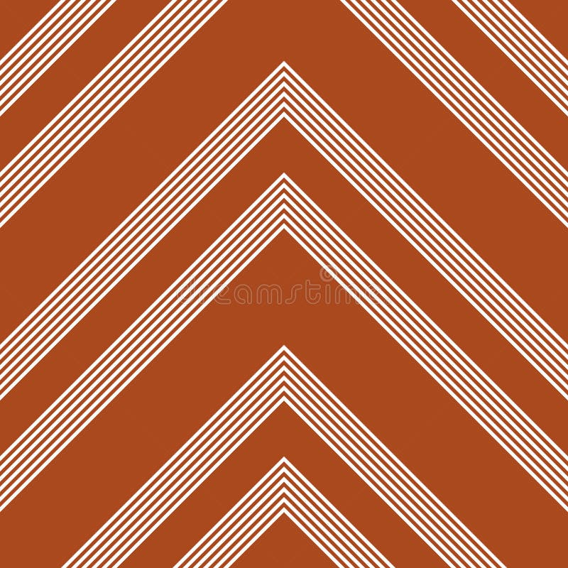 Orange Chevron Diagonal Stripes Seamless Pattern Background Stock ...