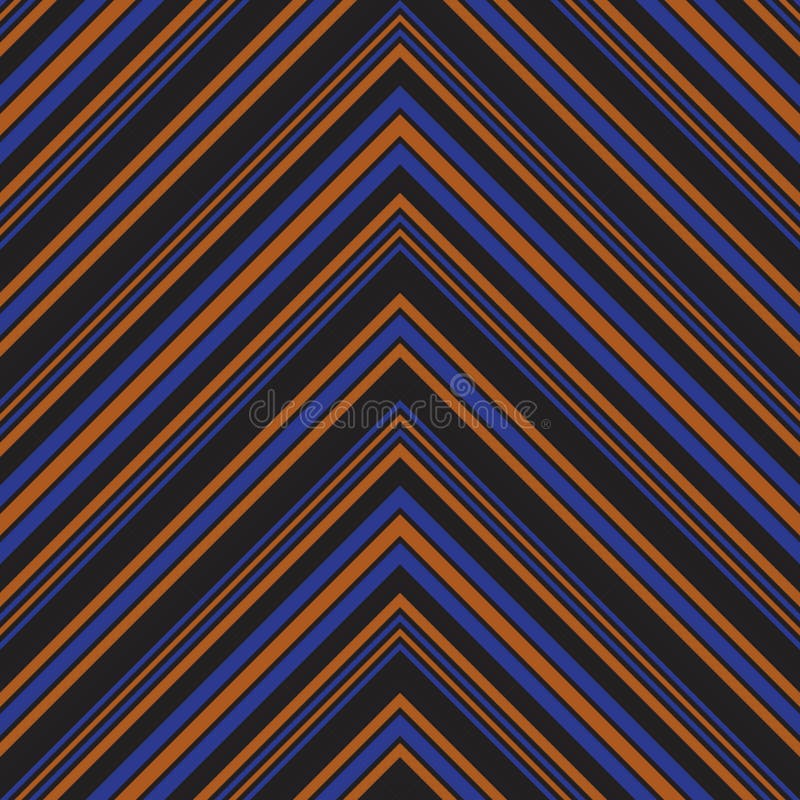 Orange Chevron Diagonal Stripes Seamless Pattern Background Stock ...