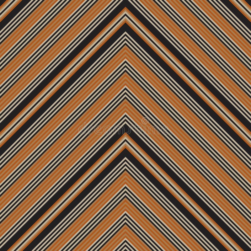 Orange Chevron Diagonal Stripes Seamless Pattern Background Stock ...