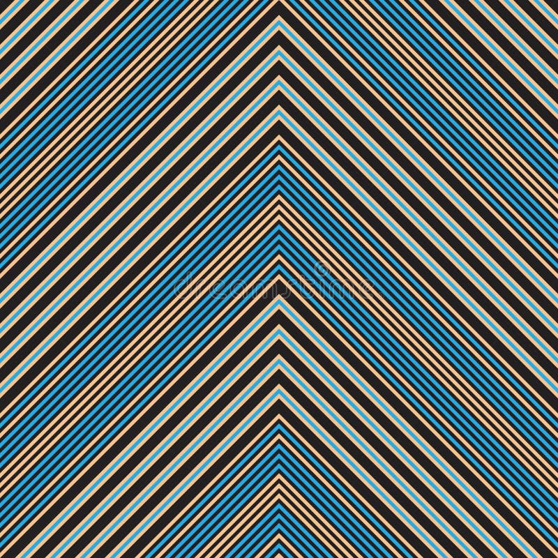 Orange Chevron Diagonal Stripes Seamless Pattern Background Stock ...