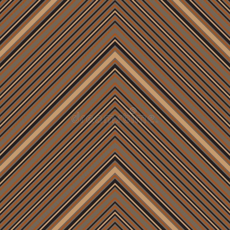 Orange Chevron Diagonal Stripes Seamless Pattern Background Stock ...