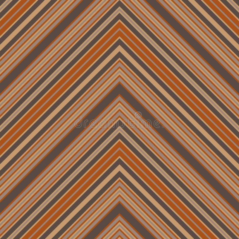 Orange Chevron Diagonal Stripes Seamless Pattern Background Stock ...