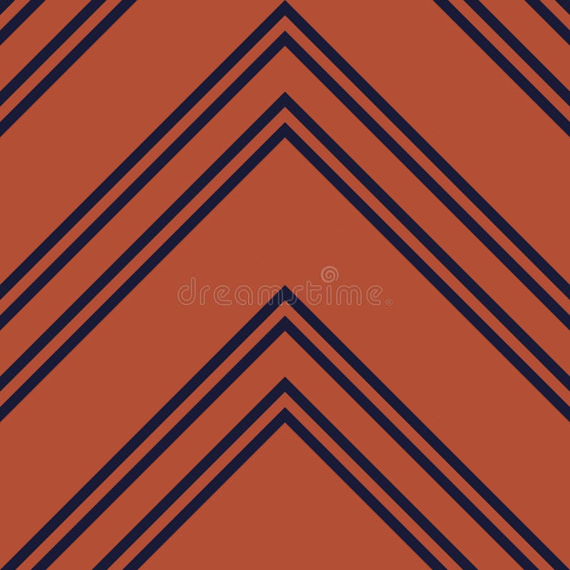Orange Chevron Diagonal Stripes Seamless Pattern Background Stock ...