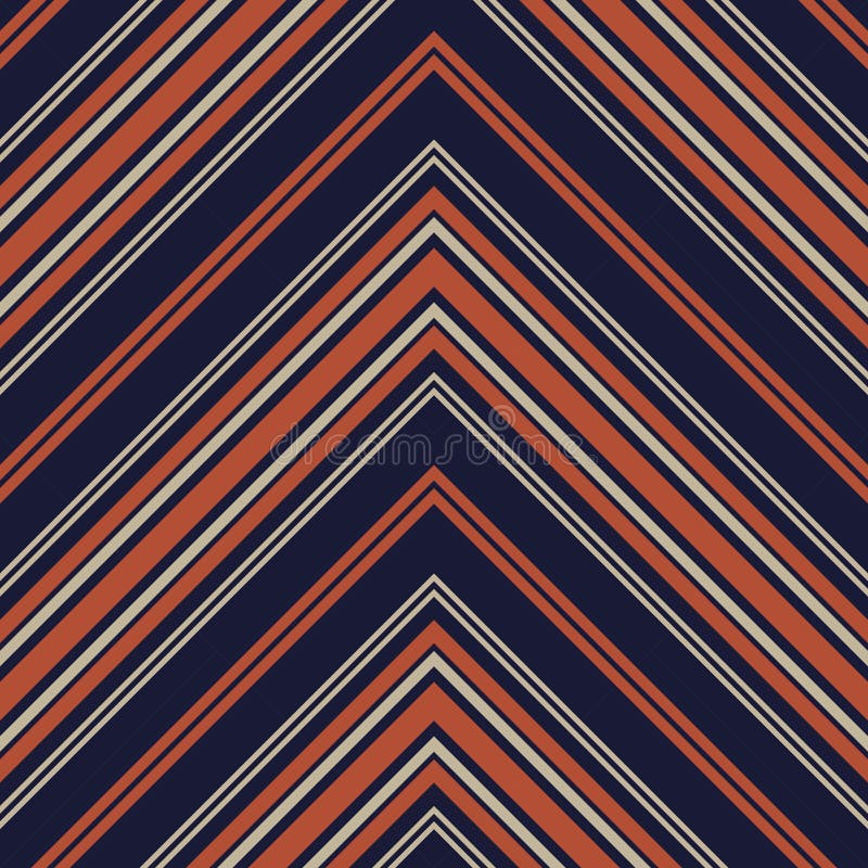 Orange Chevron Diagonal Stripes Seamless Pattern Background Stock ...
