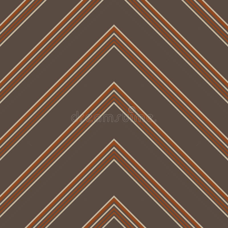 Orange Chevron Diagonal Stripes Seamless Pattern Background Stock ...