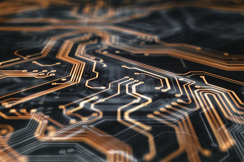 Orange Circuit Board Stock Illustrations – 1,698 Orange Circuit Board ...