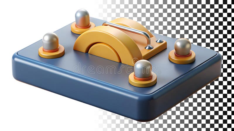 Orange Circuit Board for Electronics and Computer Hardware Png ...