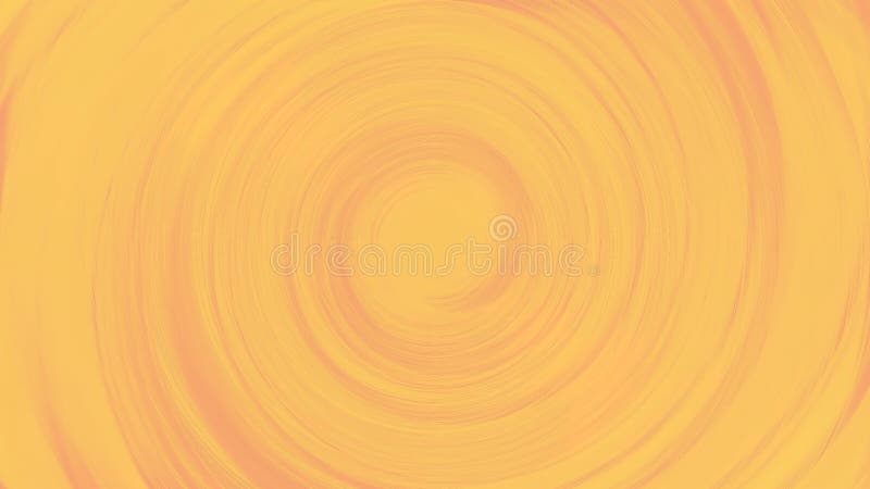 Orange Circular Radio Wave Effect Background Stock Illustration ...