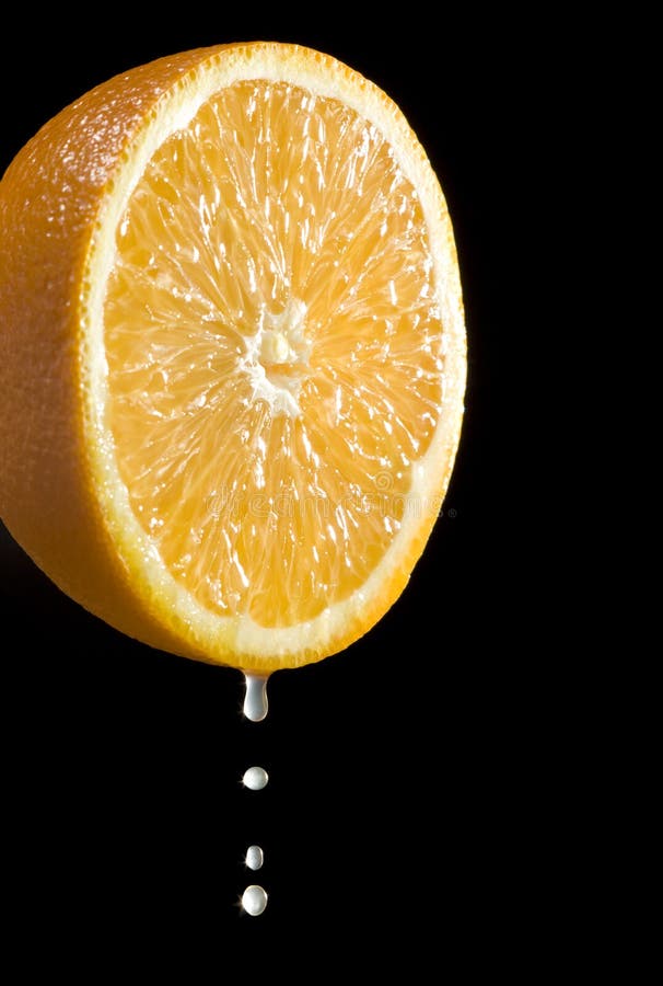Fresh orange juice stock photo. Image of large, vitamin - 8855276
