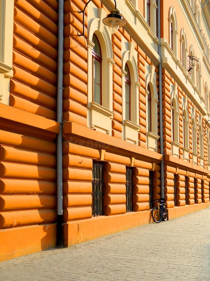 Orange cityscape stock image. Image of orange, cityscape - 40961441