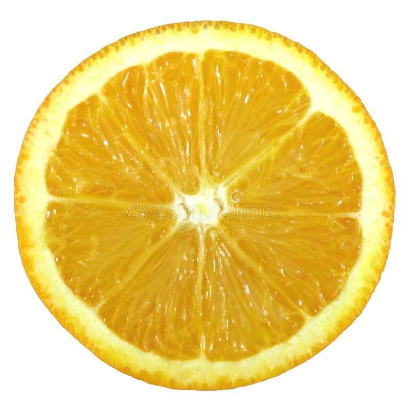 Orange Slice Close Up